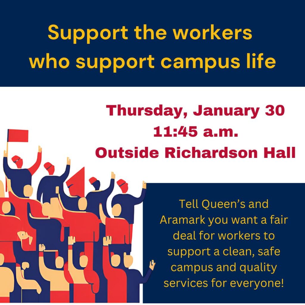 Join the rally to support a clean, safe campus and quality services for ...